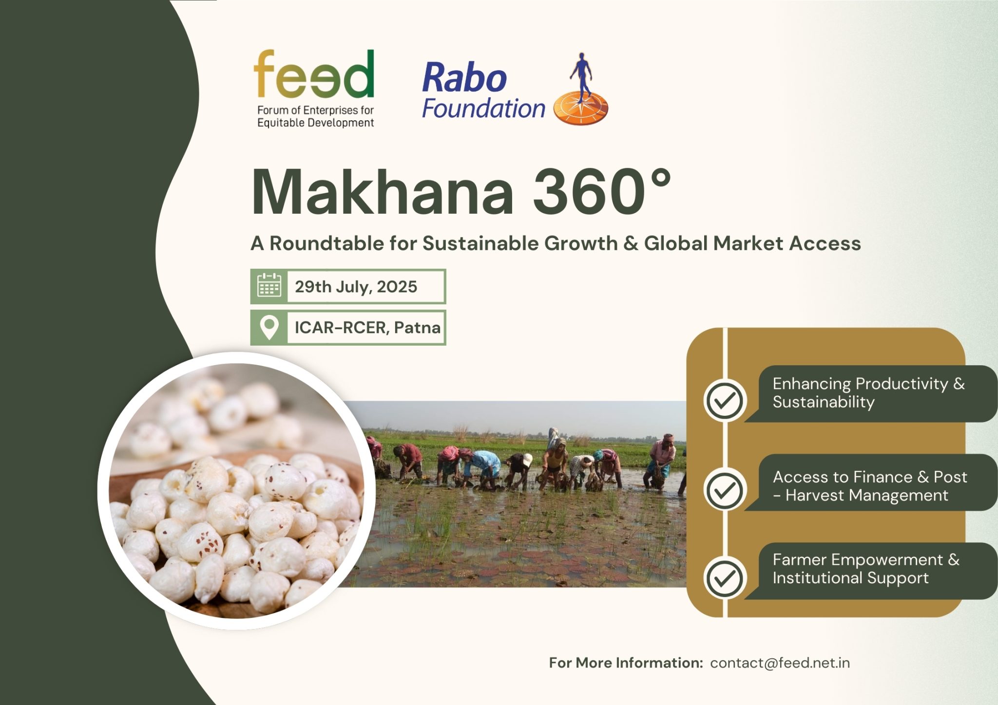 Session 1 Highlights | Makhana 360° A Roundtable for Sustainable Growth & Global Market Access ...